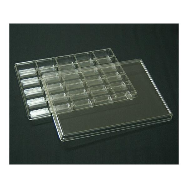 分析・特殊機器 分離・分析ロシ 分析用品（セル等）●サンプル保管用APETトレーです。●透明フタ、収納用のスリーブケース付きです。●外寸をA8サイズで統一しており、本棚等での保管が容易です。●材料のAPET（アモルファスポリエチレンテレフタ...