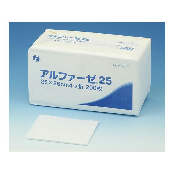 看護、介護用品 病院関連商品 衛生材料　清浄綿●肌ざわりの良い医療用不織布ガーゼ。●サイズ：25×25cm●折目数：4折●入数：1包（200枚入）