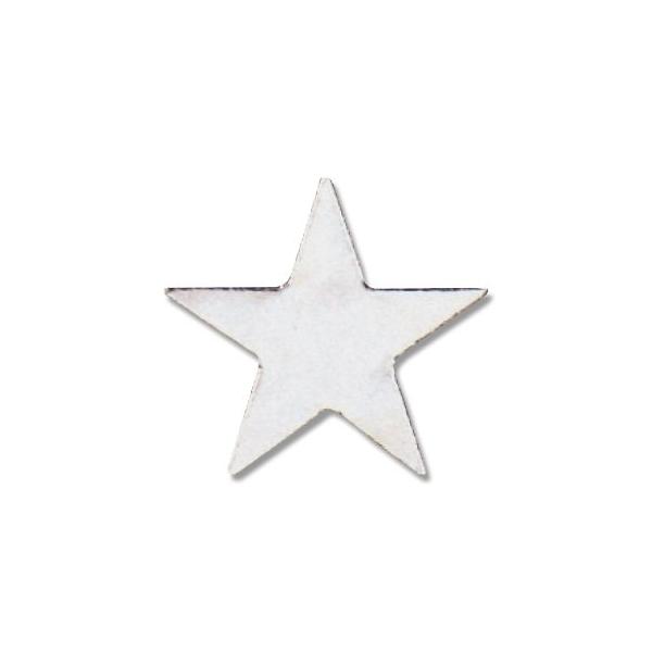 実験室設備 事務用品・ＯＡデスク 事務用品●メタリック調の星形シールです。 ワンポイントやあちこち散りばめて貼ってもOK!●サイズ：23×25mm●色・柄：白●材質：艶銀ホイル紙●入り数：18片入(1シート)
