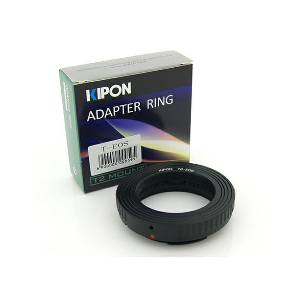 分析・特殊機器/光学・オペクト製品１/顕微鏡関連機器KIPON カメラアタッチメント(キャノンEOS用) 1個●一眼レフデジタルカメラボディとTマウント対応の光学製品を取り付けるためのアダプターです。●対応カメラマウント：キャノン　EOSマウント
