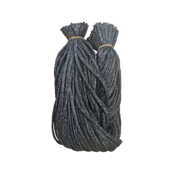 実験室設備 工具類 工具、道具●ポリエチレン製なので、耐候性・耐水性に優れています。●縛りやすい組紐タイプです。●シート同士の連結やシート張りなど。●色：ブラック●長さ（m）：0.6●標準幅（mm）：6.0●60cmカット・100本袋入り●...