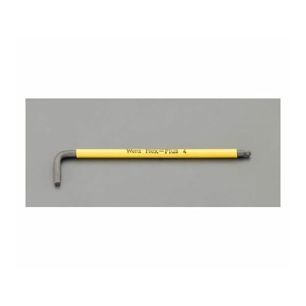 実験室設備 工具類 工具、道具●サイズ：2.5mm●ハンドル径：3mm●軸長：112mm●ボールポイント付●耐久性のあるラバーコート軸●色の違いによってサイズの選別が容易です。●型番：EA573WF-2.5A