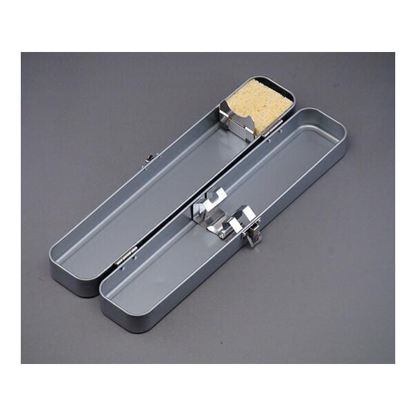 実験室設備 工具類 工具、道具●コテライザー90オート・70・オートミニ・ハンディプロ用●幅285mm・高さ48mm・奥行52mm●質量172g●コテ置台・スポンジ付●※コテラーザー150オート・150・コテライザーミニは収納できません。●...