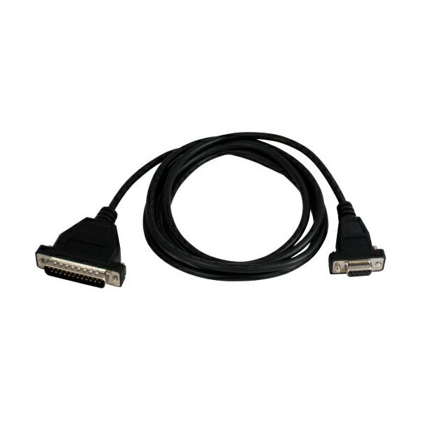 物理・物性測定器/温度・湿度管理機器/温度計・湿度計エー・アンド・デイ 水分計用RS-232Cケーブル 2m(25P-9P) 1個●水分計用RS-232Cケーブル 2m(25P-9P)●対象機種：MS-70/MX-50/MF-50/ML-50