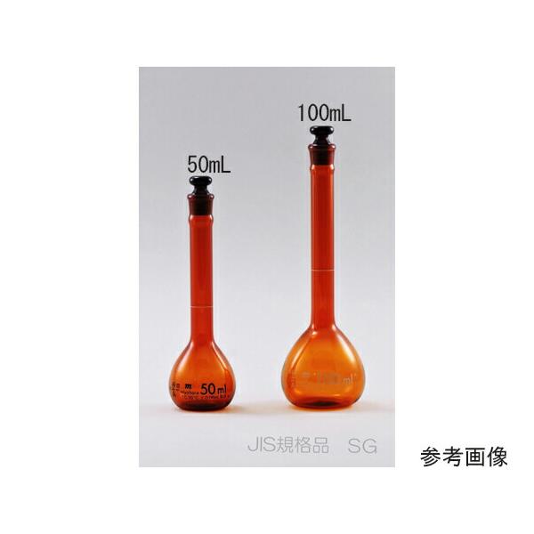 汎用器具・消耗品 硝子・樹脂量器類 ガラスビーカー、フラスコ●JIS R 3505 クラスA●容量：5mL●栓：TS9●体積許容差：±0.025mL