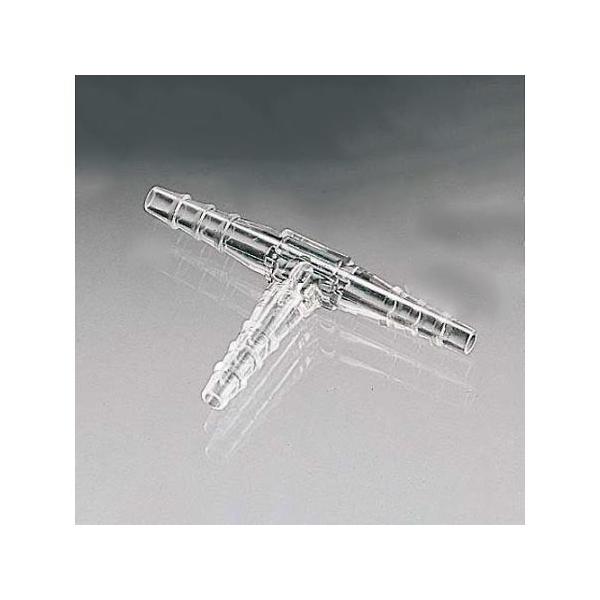 実験室設備 工具類 工具、道具●耐熱性、耐薬品性、耐久性に優れます。●耐熱温度は170℃でオートクレーブ滅菌が可能です。●透明度が高く中の流体の確認が容易なT字のチューブコネクター。●適合ホース内径：3〜5mm●材質：メチルペンテン●入数：...