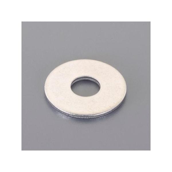 実験室設備 工具類 工具、道具●通常のワッシャーに比べて外径が大きく座面が広いため、陥没が生じにくく木材のような柔らかい母材への使用に適しています。●呼：M6●内径×外径×厚み（mm）：6×18×1.6●入数：10●材質：ステンレス（SUS...