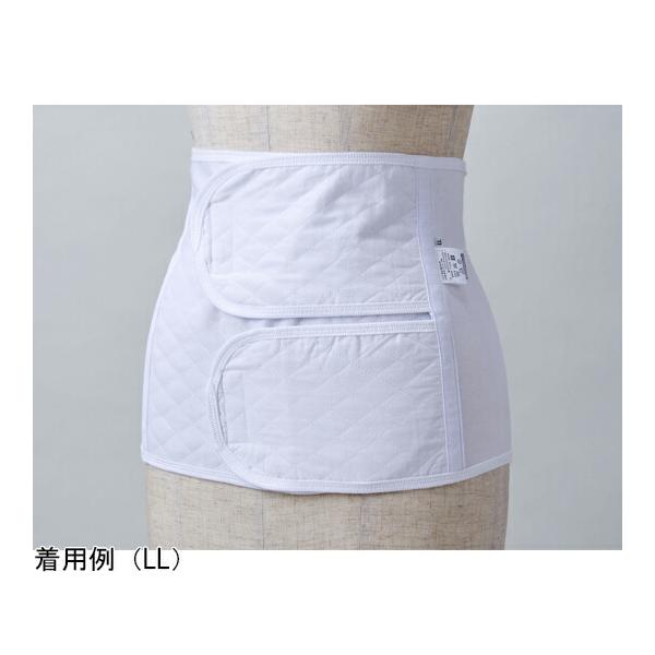 看護、介護用品 病院関連商品 衛生材料　清浄綿●開腹手術後の保護、保温、固定。●ストマ等の固定に使用するメッシュタイプの手術後用腹帯です。●背部はムレにくいメッシュ生地を採用。ベルト部分が2 つ割れで、ドレーンチューブ等を外部に出しやすい構...