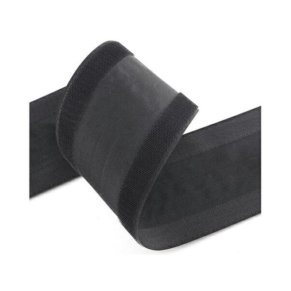 実験室設備 工具類 工具、道具●テープが貼れない絨毯床のケーブル保護に●面ファスナーで簡単に設置できます●糊残りが無く貼り直しや移動も簡単●ハサミで任意の長さにカットしてご使用いただけます●材質：ナイロン●長さ：3m●幅：100mm●色：黒