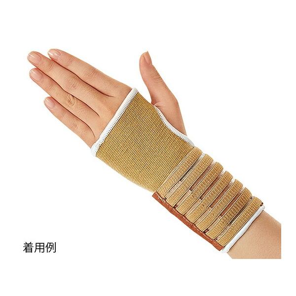 アズワン　ナビ助掲載商品特徴伸縮性・弾力性に優れたストラップで、圧迫力と固定力の調整が可能です。スリーブタイプでかさ張りません。仕様型番：DR-W008S材質：ナイロン・ポリエステル・PU（ポリウレタン）・天然ゴム洗濯方法：洗濯可（手洗い）...