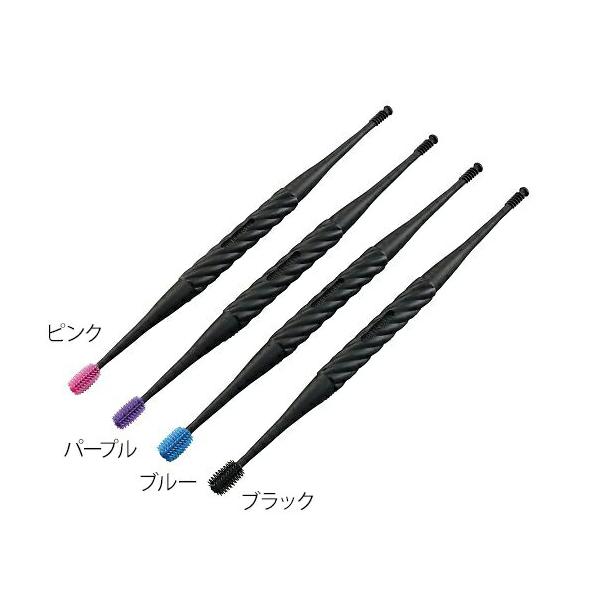 看護、介護用品 病院関連商品 衛生材料　綿棒●螺旋式の耳かきが耳垢を残すことなくごっそりとキャッチします。●心地良さを与えるやわらかブラシは、丸洗いが可能です。●色：ブルー●材質：エラストマー●タイプ：男性用●全長：144mm●ブラシ幅：約7mm
