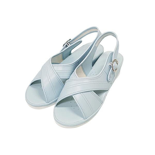 ●バックストラップは一部ゴムの為、窮屈なしめつけ感が緩和されています。●中敷内部はEVAスポンジの為、クッション性が良いです。●かかと底面にすべり止め付です。●★履きやすいクロスバンドで、甲の動きにフィットして優しい履き心地です。●★定番の...