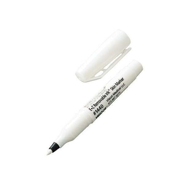 ●肌の上に直接描けるスキン用水性マーカーです。●アルコールで容易に落とせるタイプのインクのため、ボトックスなど美容外科用のマーキングなどに向いています。●色：白●ペンサイズ（mm）：φ11×95●ペン先サイズ（mm）：Φ3