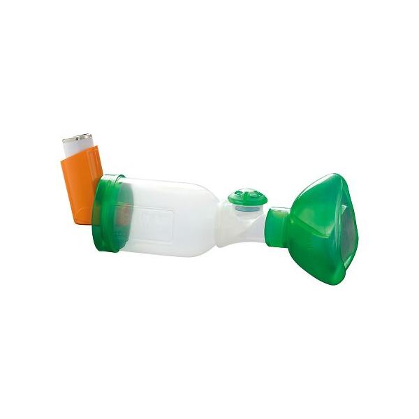 特徴マスクは口と鼻の間に仕切があるため、鼻からの吸入を防止でき、経口吸入を促進します。チャンバー形状により、上気道への大きい粒子の沈着が減少します。呼気弁の動きが見やすいため、吸入できているかの確認が容易です。バックピースには柔軟性があり、...