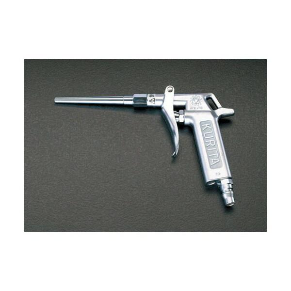 実験室設備 工具類 工具、道具●穴径：2mm●使用圧力：0.7MPa●エアー量：160L/min●ノズル長：100mm●本体材質：アルミダイカスト●プラグ付●ノズル取付ねじ：G1/8"