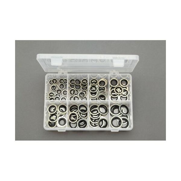 実験室設備 工具類 工具、道具●セット内容：8点●材質：ニトリルゴム＋鉄●ケースサイズ：約218(Ｗ)×142(Ｄ)×50(Ｈ)mm●サイズ、外径×内径×厚み(入数)：●M10mm、16×10.7×1.5mm(15)●M12mm、18×12...