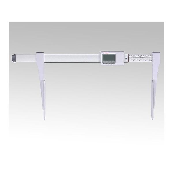 ●最小目盛：1*mm*●材質：支柱／アルミニウム●電源：単4乾電池×2本（テスト用付属）●重量：0.7*kg*●サイズ：（全長）625×（測定部）290×（厚み）60*mm*●ホールド機能により数値を固定できます。●軽量で持ち運びに便利です。