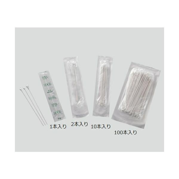 ●綿球表面にバインダーを使用していないので、ソフトな仕上がりです。●鼻腔への薬液の塗布などに適しています。●型番：1P1505-NB●綿径×全長（mm）：φ4.8×148●入数：1箱（1本入×400袋）●材質：軸／紙、綿球／コットン・レーヨ...