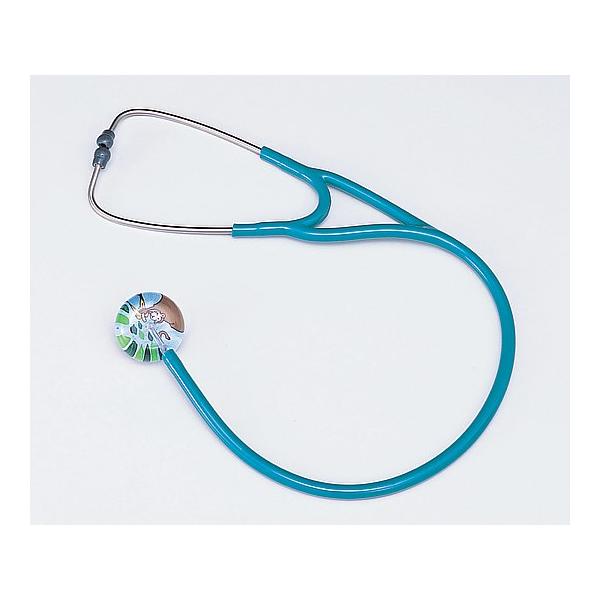 ●材質：チェストピース／アクリル樹脂、チューブ／PVC（塩化ビニル樹脂）、振動板／エポシキフィルム2層・ナイロンメッシュ、耳管／ステンレス●チェストピース（直径×厚み）：成人用／φ50×22*mm*、小児用／φ40×17*mm*、新生児用／...