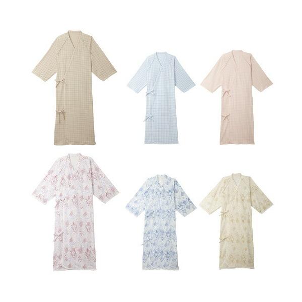 医療機器専門商社ショップデクリニックケアねまき（メリヤスタイプ）  5075(M) サックス