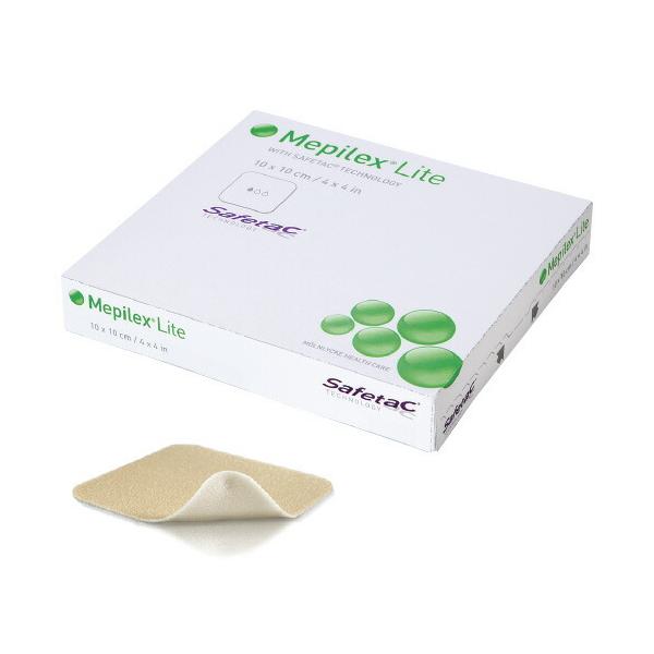 ●薄くやわらかいソフトシリコン・ポリウレタンフォーム材。●真皮に至る創傷用。●脆弱な皮膚にも優しく密着し、剥離時の痛みを軽減します。●創の大きさに合わせてカットして使用できます。●滅菌済。●入数：5枚