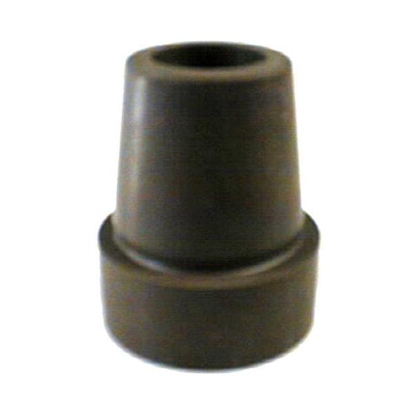 パイプの外径が19mmの杖に使用フジホーム ステッキ・クラッチ用替えゴム 19ｍｍ用ブラウン