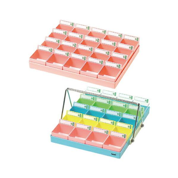 医療機器通販なら安心のショップデクリニックにお任せ下さい。構成品：トレー（プラスチック製）、駒×２０コ、ネームシール×１００枚サイズ：２３５×２９０ｍｍ５色セット：グリーン、ピンク、ブルー、イエロー、クリア※※※※※ご注意ください※※※※※...