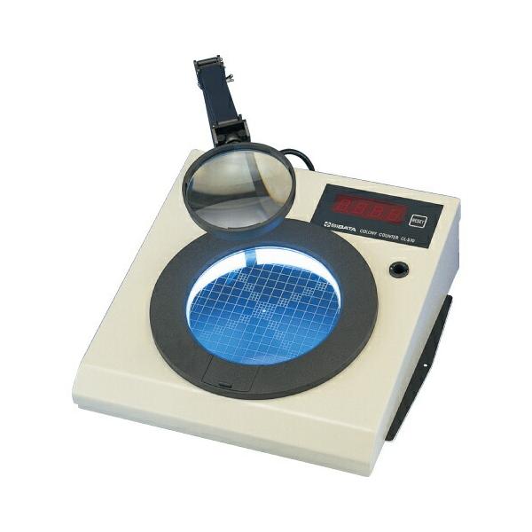 医療機器通販なら安心のショップデクリニックにお任せ下さい。サイズ：Ｗ３００×Ｄ３３０×Ｈ１００ｍｍルーペ寸法：φ１００ｍｍ（倍率１．５倍）重量：約５ｋｇ電源：ＡＣ１００Ｖ５０／６０Ｈｚ（０．５Ａ）●マーキングペンにより、培養時のコロニーの計...