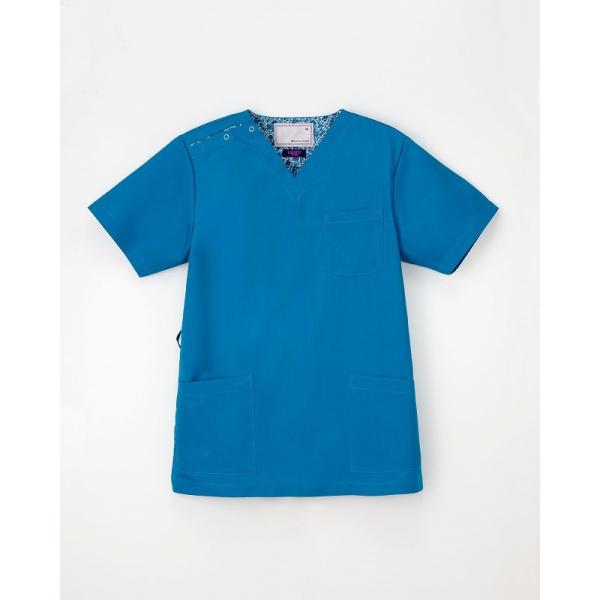 さりげないリバティプリントがモチベーションを高めます●ストレッチ性があり、色落ちしにくい機能素材を使用。●開き部分と背裏にリバティプリント生地を使用しました。●背中部分の紋章織ネームもデザインポイントになっています。●材質：ポリエステル65...