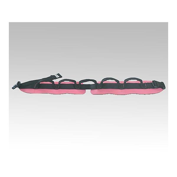 特徴●取手は前後左右どの方向からでも掴みやすく、サイドからの介助にも対応します。●濡れてもグリップ効果に優れています。仕様●材質：パッド／PE（ポリエチレン）、表面／PU（ポリウレタン）・ナイロン、ベルト／PP（ポリプロピレン）、アタッチメ...