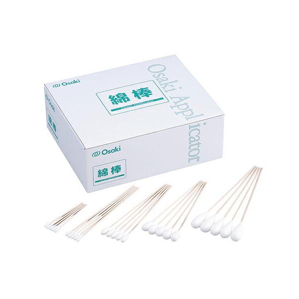 特徴●衛生的なディスポタイプの綿棒です。仕様●種類：P0315●サイズ：綿直径/3mm、 軸長/ 150mm●入数：200本入(15袋)