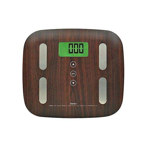 特徴●インテリアになじみやすい木目調のデザイン●のるだけで誰がのっているか自動判別し、測定を開始します●「体重」「体脂肪率」「体水分量」「筋肉量」「推定骨量」「基礎代謝量」「内臓脂肪レベル」を表示仕様●本体：ABS樹脂●計量範囲：5〜150...