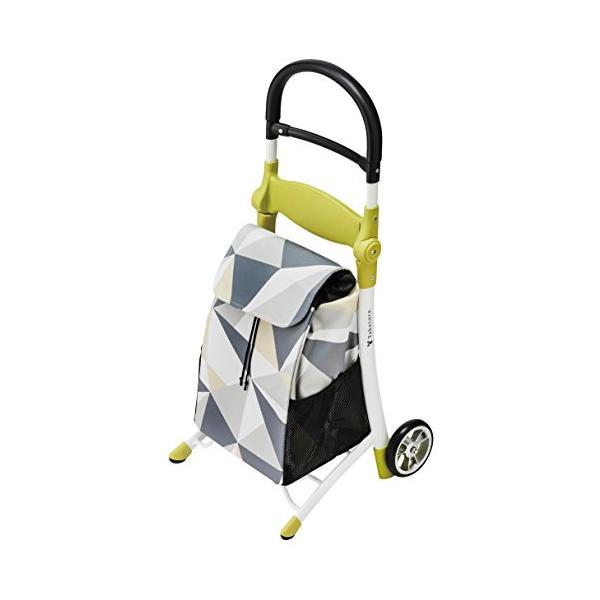 ●【商品説明】●「スマイルキャリー グレー」は、ショッピングでの荷物運びの負担を軽減できます。●ハンドルを倒すと簡単な座面で腰かけができ、ワンプッシュで椅子にもなります。●バッグには便利なメッシュポケット(両サイド・後ろ)付き。●安全を考慮...