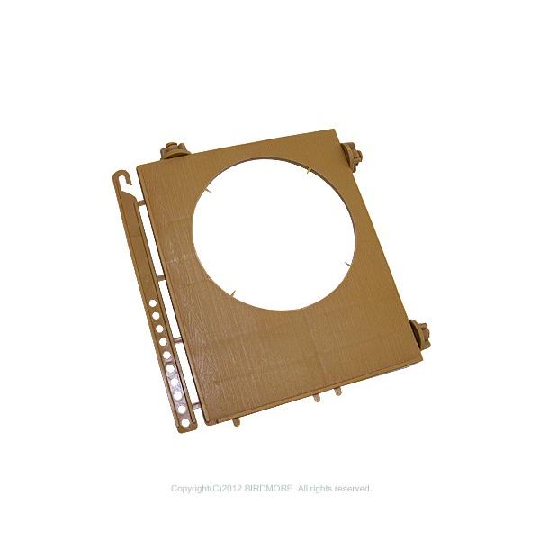 セキセイ巣箱・文鳥巣箱・ツボ巣・皿巣をケージに取り付けるときに最適です。小鳥によって、それぞれの使い方が出来て便利です！メーカー/コバヤシサイズ/本体約147×180mm　ツボ巣固定穴約115mm材質/プラスチックご注意メーカーで作成ロット...