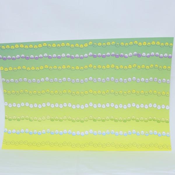 可愛いセキセイインコのマルチペーパーです。プレゼントを包むもよし、ポスターとして飾るもよし、用途は色々です。サイズ：258×364mm