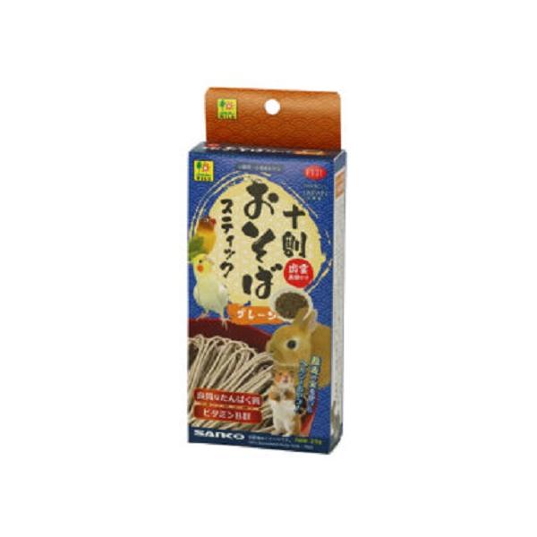小麦・食塩不使用の国産十割蕎麦粉を使った、スティックタイプのポリポリ美味しいヘルシーおやつ！良質なたんぱく質、ビタミンB群等の栄養素が含まれています。メーカー/三晃商会適用鳥種/小〜中型鳥類内容量/25g