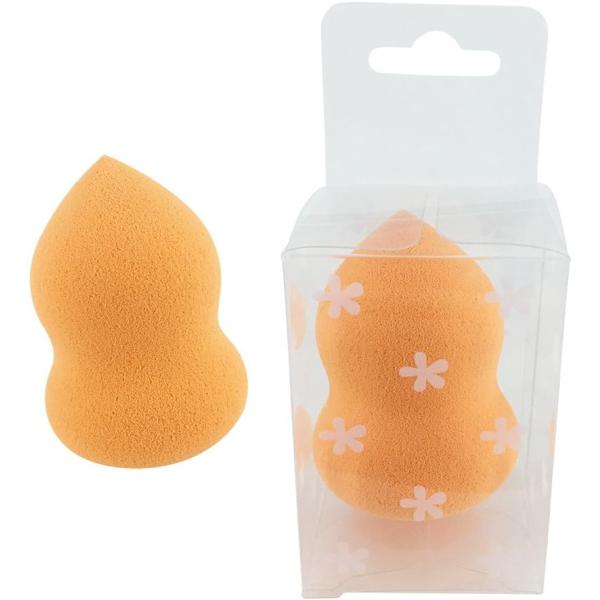 パフ両端の異なる形状によって、幅の広い面は顔全体に、先端の尖った面は目の下などの細かい部分の使用にといった使用する部位によって使い分けが可能です。非常にキメが細かなスポンジを採用しており、中央のくぼみが手にしっかりとフィットして、スムーズに...