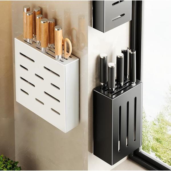 包丁スタンド ナイフスタンド 包丁 収納 ホルダー スリム 包丁立て 包丁差し ナイフラック 包丁ラック ナイフホルダー 壁 壁面収
