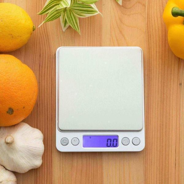 コンパクト＆スタイリッシュスケールキッチンに置くものだからサッとしまえてかつ見た目も大事。そんな主婦の方々100名の声を形にしました！ 本体サイズ127×106×18mm、重量約275ｇ 厚さもわずか1.8ｃm。薄型設計を採用しているので、...