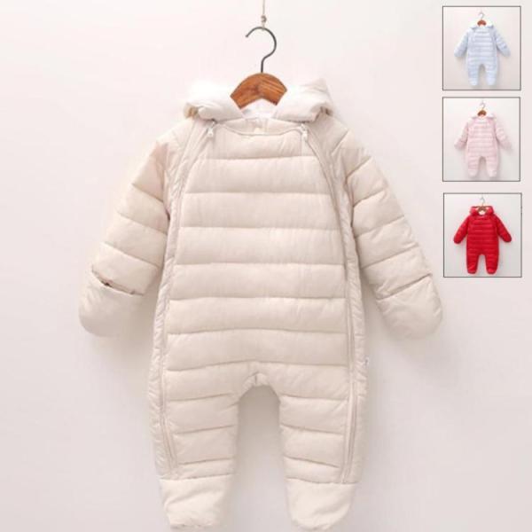 【品名】:ベビー用中綿コート【素材】:ポリエステル【充填物】:コットン【カラー】：全5色【サイズ】：66?80関連キーワード：ベビー ロンパース 子どもダウンコート カバーオール ジャンプスーツ フード付き 防寒アウター ダウンジャケット ...
