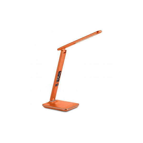 レザー調でおしゃれな、LEDビジネスデスクランプ。