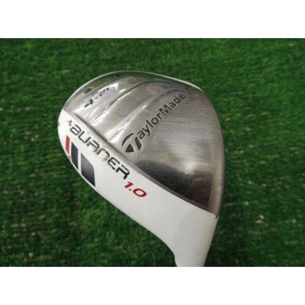 ■種別：ユーティリティ(ロングアイアンを含む)　■メーカー：テーラーメイド■モデル：BURNER1.0 RESCUE　■シャフト：BURNER SUPER FAST FUBUKI50■フレックス：R　■ロフト：21■本数：1　■番手：4U■...
