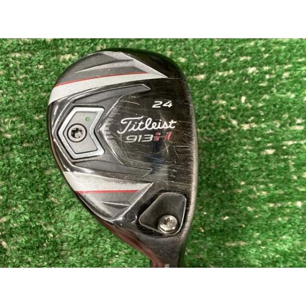 ■種別：ユーティリティ(ロングアイアンを含む)　■メーカー：タイトリスト■モデル：913H　■シャフト：NSPRO950GH UT(JP)■フレックス：S　■ロフト：24■本数：1　■番手：24■長さ：39　■クラブ重量：388■ライ角：5...