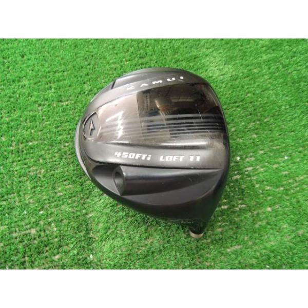 ■種別：ドライバー　■メーカー：カムイ■モデル：タイフーンプロTP-09D　■シャフト：ヘッドのみ■フレックス：　■ロフト：11■本数：1　■番手：1W■長さ：0　■クラブ重量：0■ライ角：59.5　■バランス：0■キックポイント：先調子　...