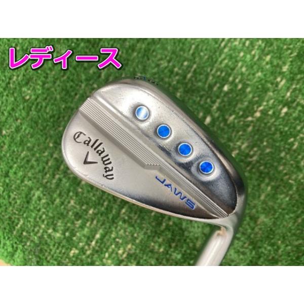 ■種別：レディースウェッジ　■メーカー：キャロウェイ■モデル：JAWS Chrome 48S-10　■シャフト：N.S.PRO Zelos 7■フレックス：R　■ロフト：48■本数：1　■番手：48■長さ：34.75　■クラブ重量：416■...