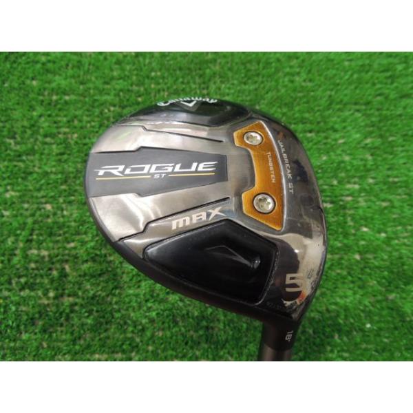 ■種別：フェアウェイウッド　■メーカー：キャロウェイ■モデル：ROGUE ST MAX　■シャフト：VENTUS5 for Callaway(JP)■フレックス：SR　■ロフト：18■本数：1　■番手：5W■長さ：42.5　■クラブ重量：3...
