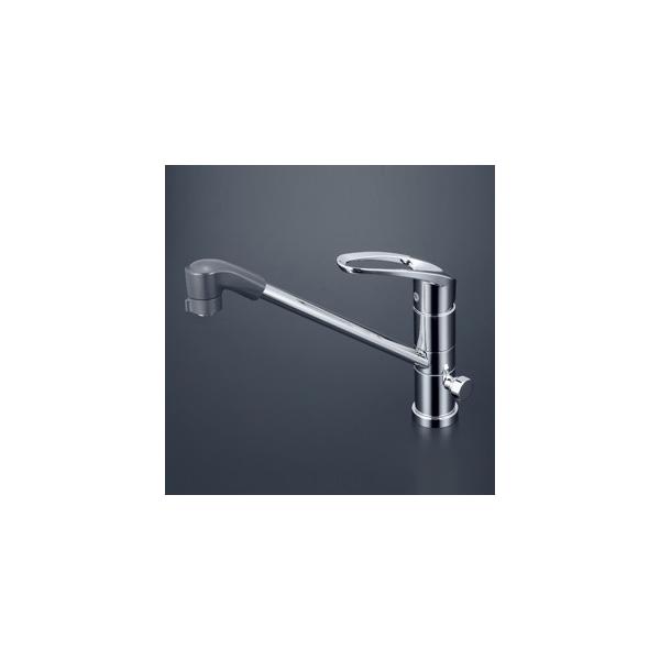 KM5041CTF【画像に関して】　画像は代表画像です。実際の商品と異なる場合があります。【仕様】●メーカー: KVK●型番: KM5041CTF●商品名: 流し台用シングルレバー式シャワー付混合栓