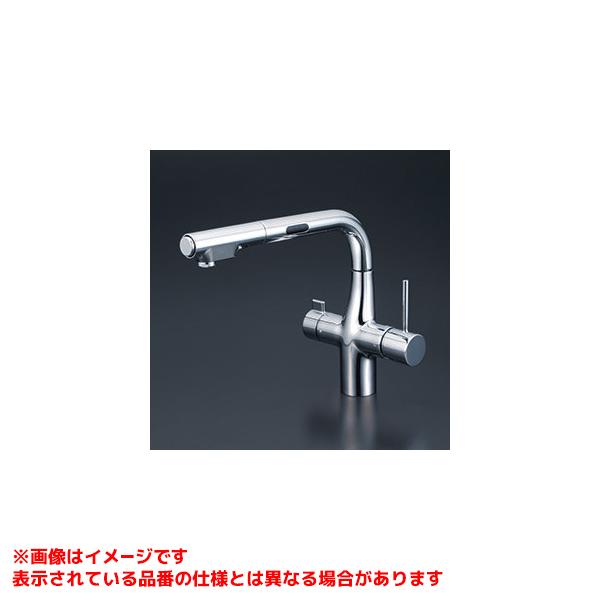 品番:KM6131SCECHS発売開始年度:2021年度本体取付穴:3539KM6131ECHS:ビルトイン浄水器用シングルシャワー付混合栓(センサー)撥水(浄水カートリッジセット別売)