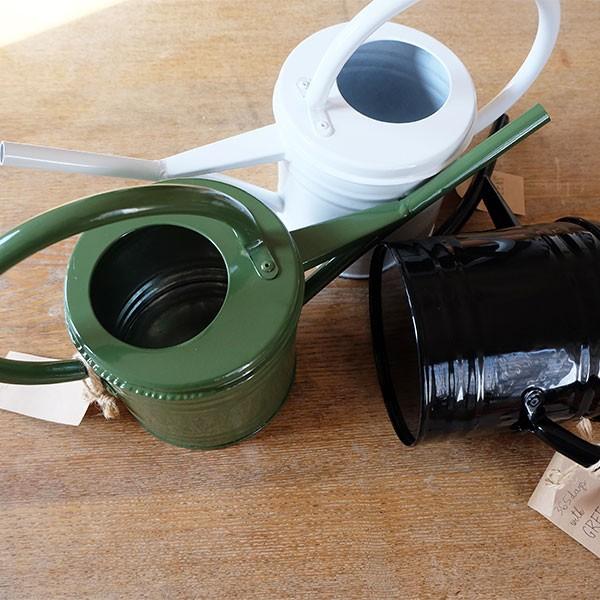 レトロな雰囲気とかわいいカラーリングのスチール製のジョウロ！細口ノズルで株元の水やりが楽ちんです。-----------------------------------------●商品名 : Watering Can ウォータリングカン1...