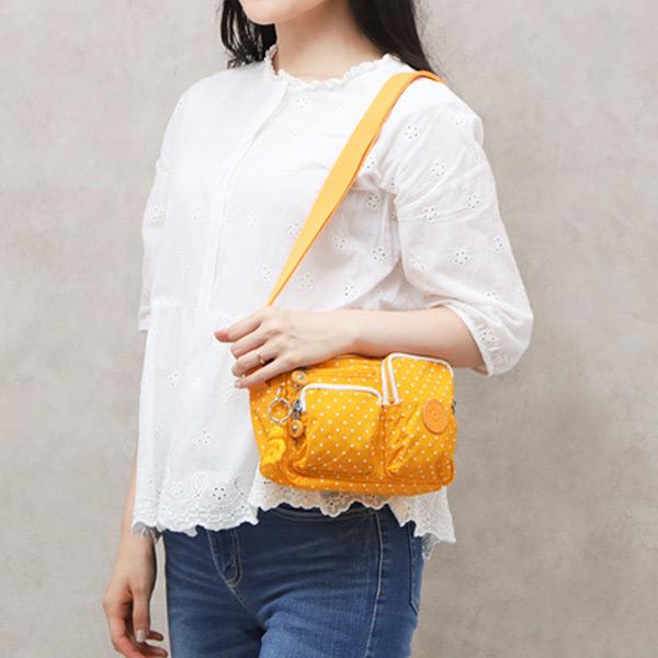 キプリング Kipling アルベナ ALBENA ショルダーバッグ クロスボディバッグ イエロー [レディース] KI3783 M67 Soft Dot Yellow